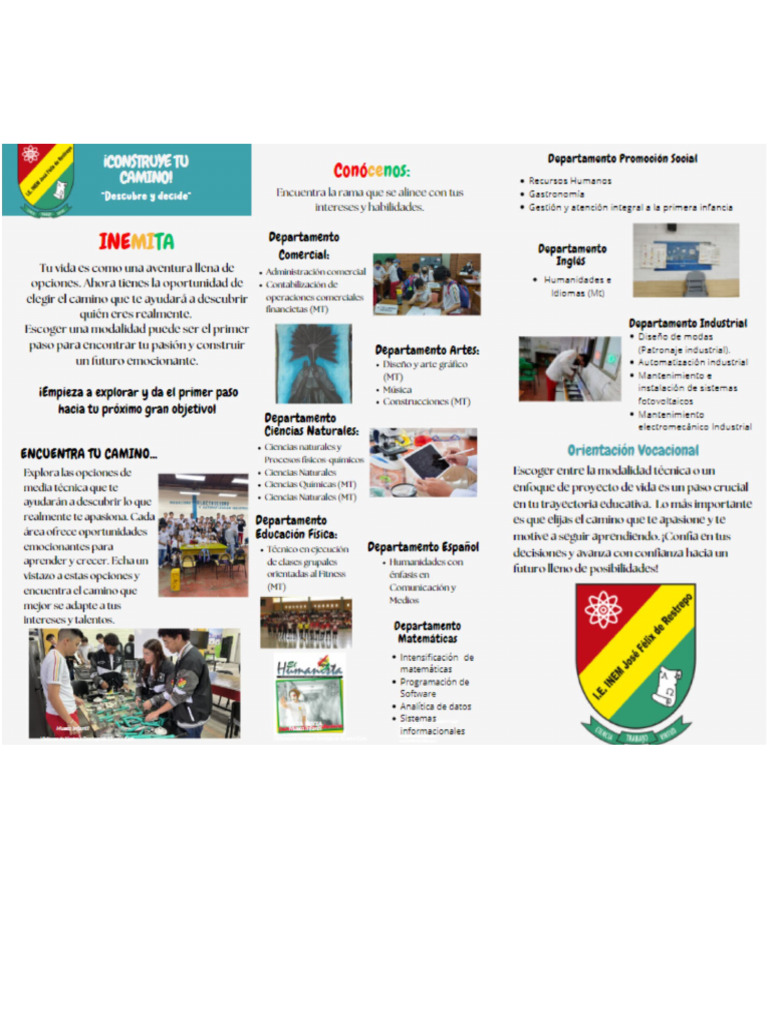 PLEGABLE VOCACIÓN | PDF