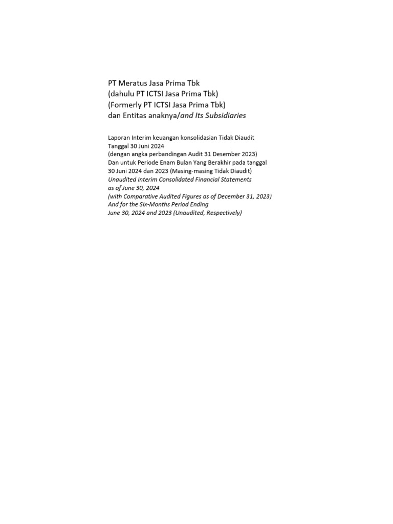 KARW - MJP Bilingual Q2 2024 - Final | PDF