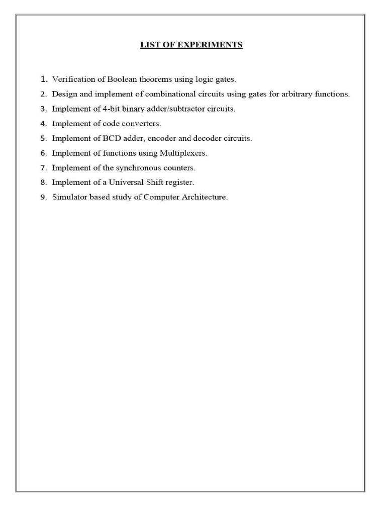 Dpco Lab Manual | PDF Dpco Lab Manual | PDF
