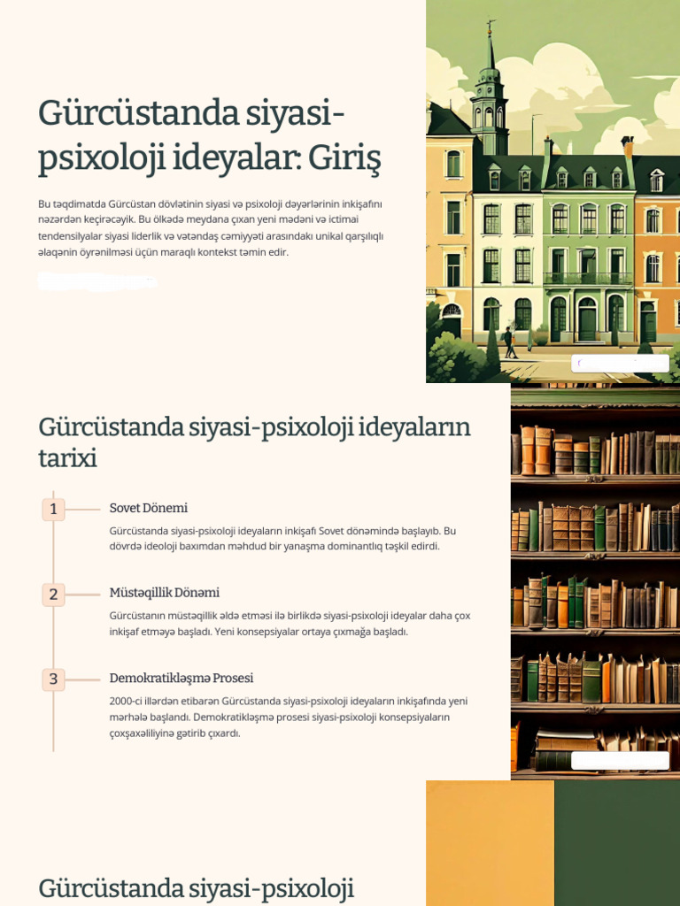 Gurcustanda Siyasi Psixoloji Ideyalar Giris | PDF