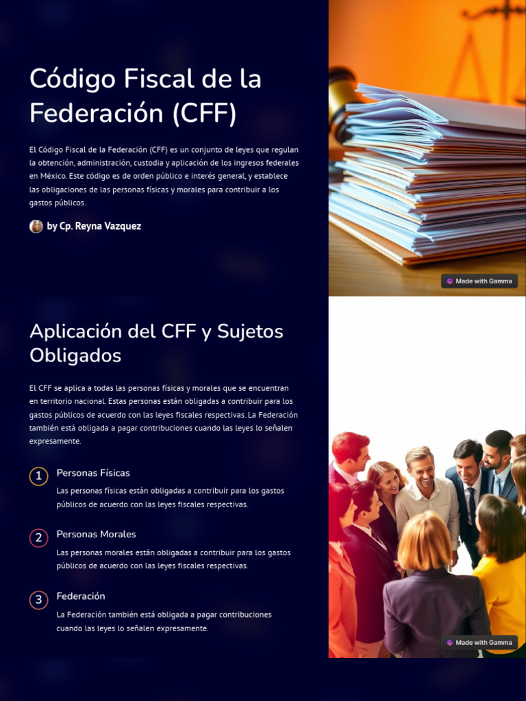 Codigo-Fiscal-de-la-Federacion-CFF | PDF