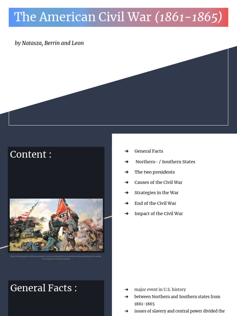 Civil War (1861-1865) | PDF