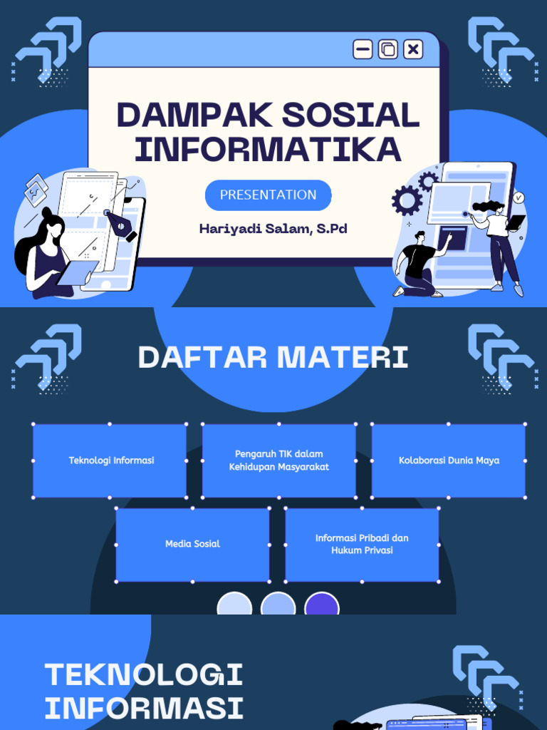 Dampak Sosial Informatika | PDF