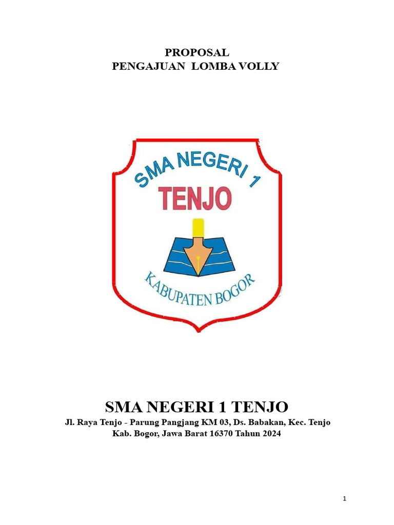 Proposal Volly 2024-77 | PDF