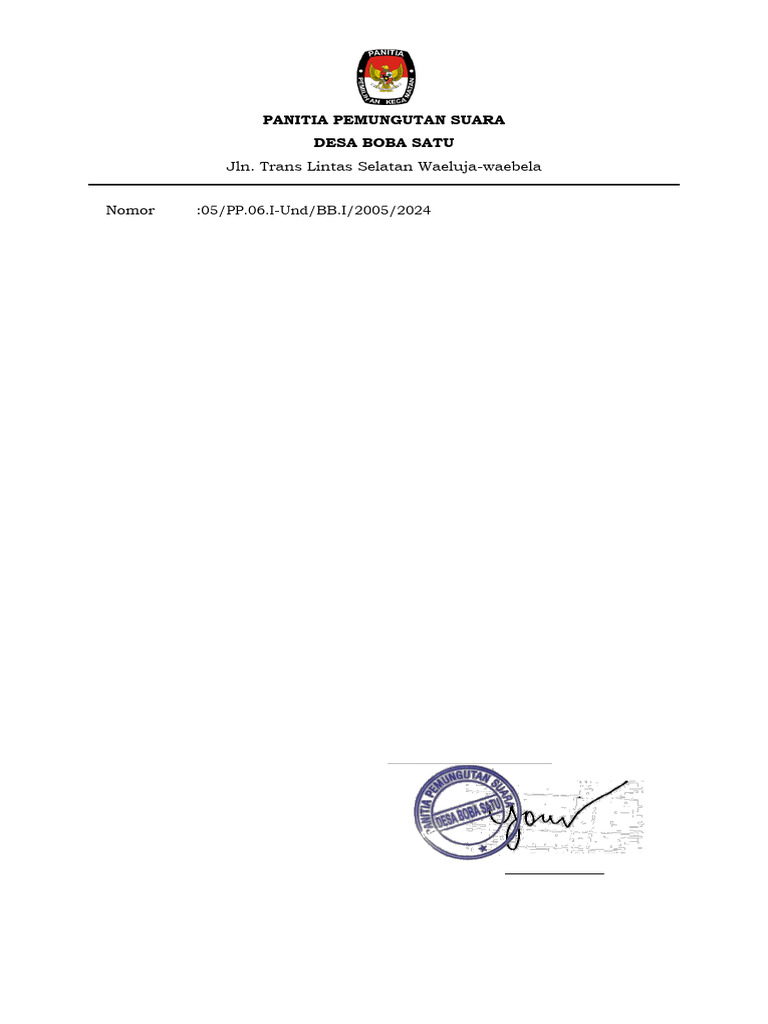 Undangan Pencermatan DPS | PDF Undangan Pencermatan DPS | PDF