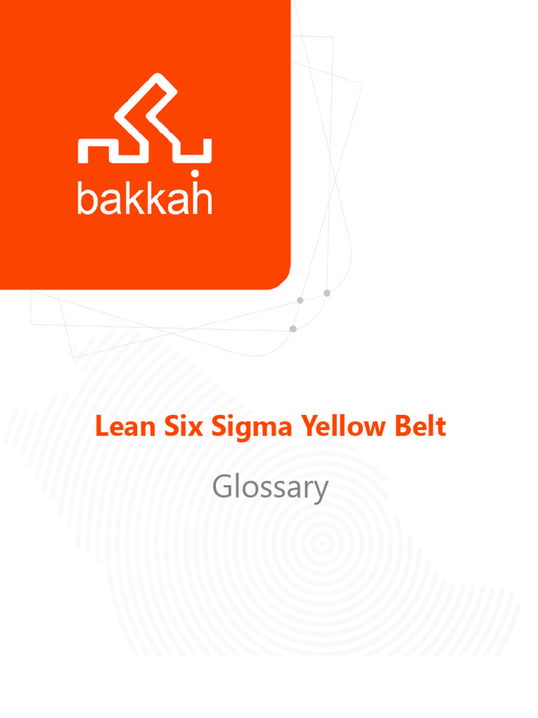 LSSYB Glossary | PDF