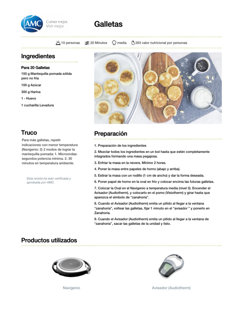 Galletas | PDF