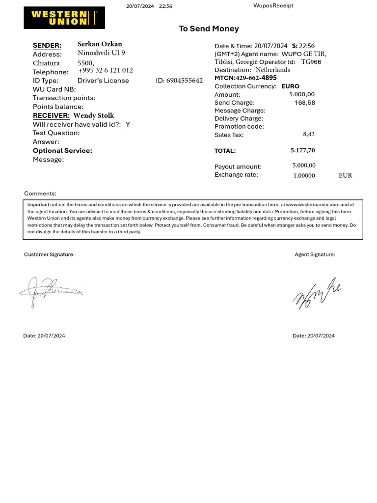 WuposReceipt MTCN 429-662-4895 | PDF