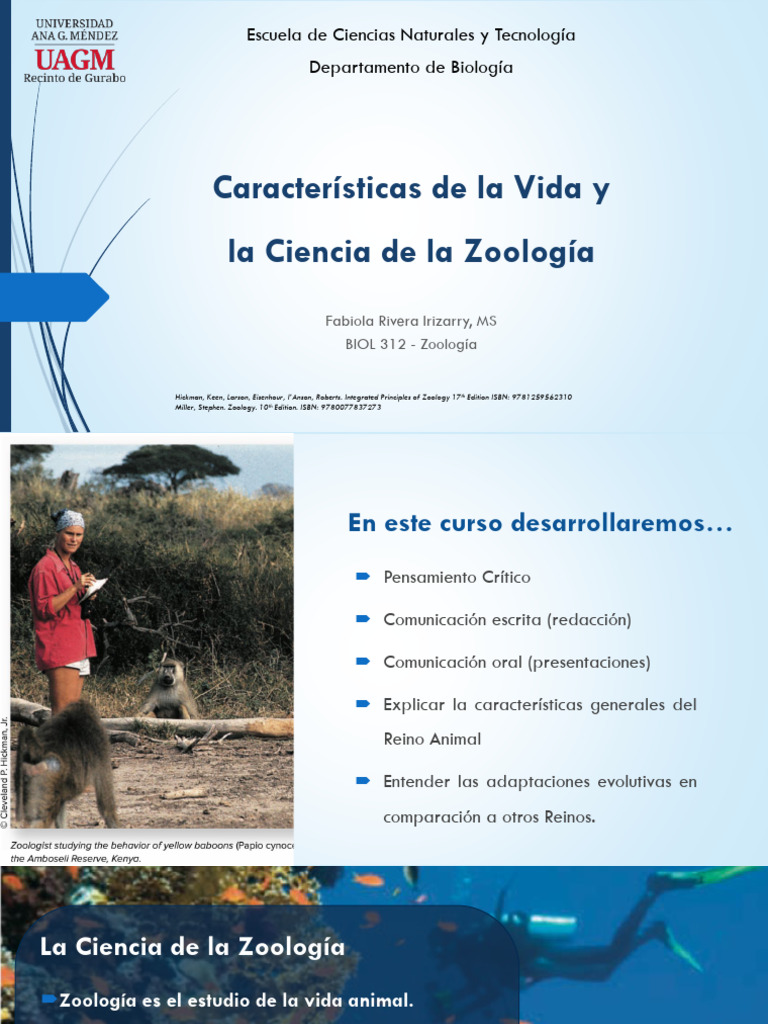 CH01 - Características de La Vida FRI | PDF