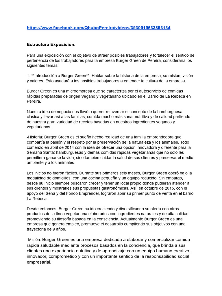 Exposición Trabajo Final | PDF