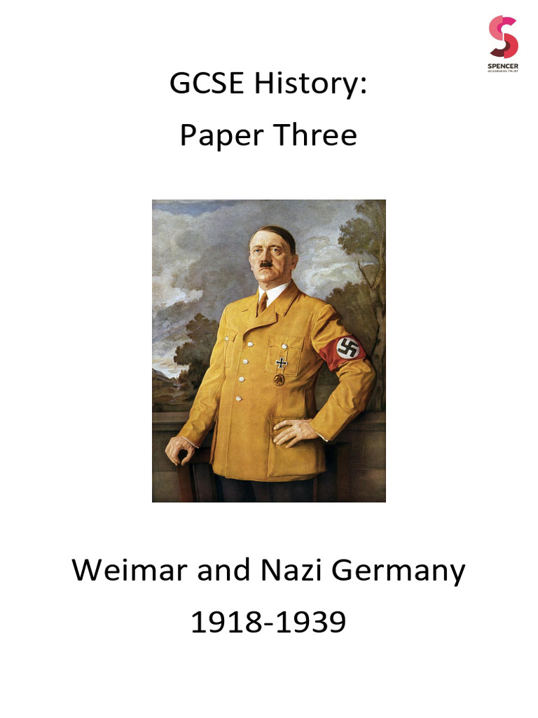 Weimar and Nazi Germany Booklet Interpretation Booklet | PDF | Weimar ...