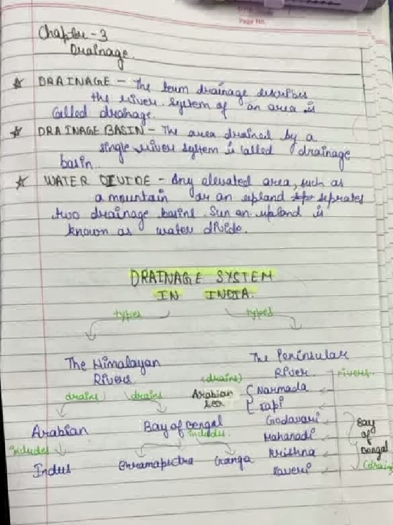 Drainage Notes | PDF