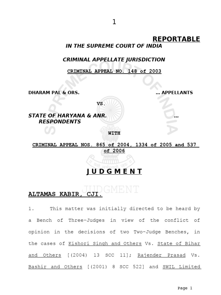 Dharampal Sec 319 crpc | PDF