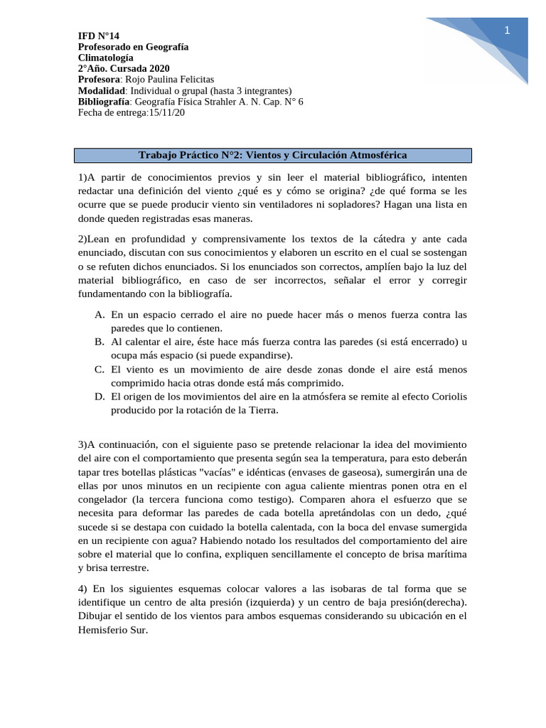 TP2 Climatología | PDF