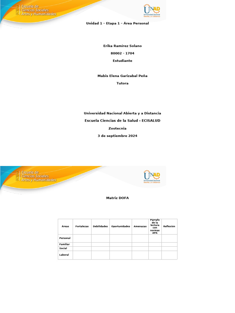 Etapa 1 Área Personal - Aliz Garcia | PDF