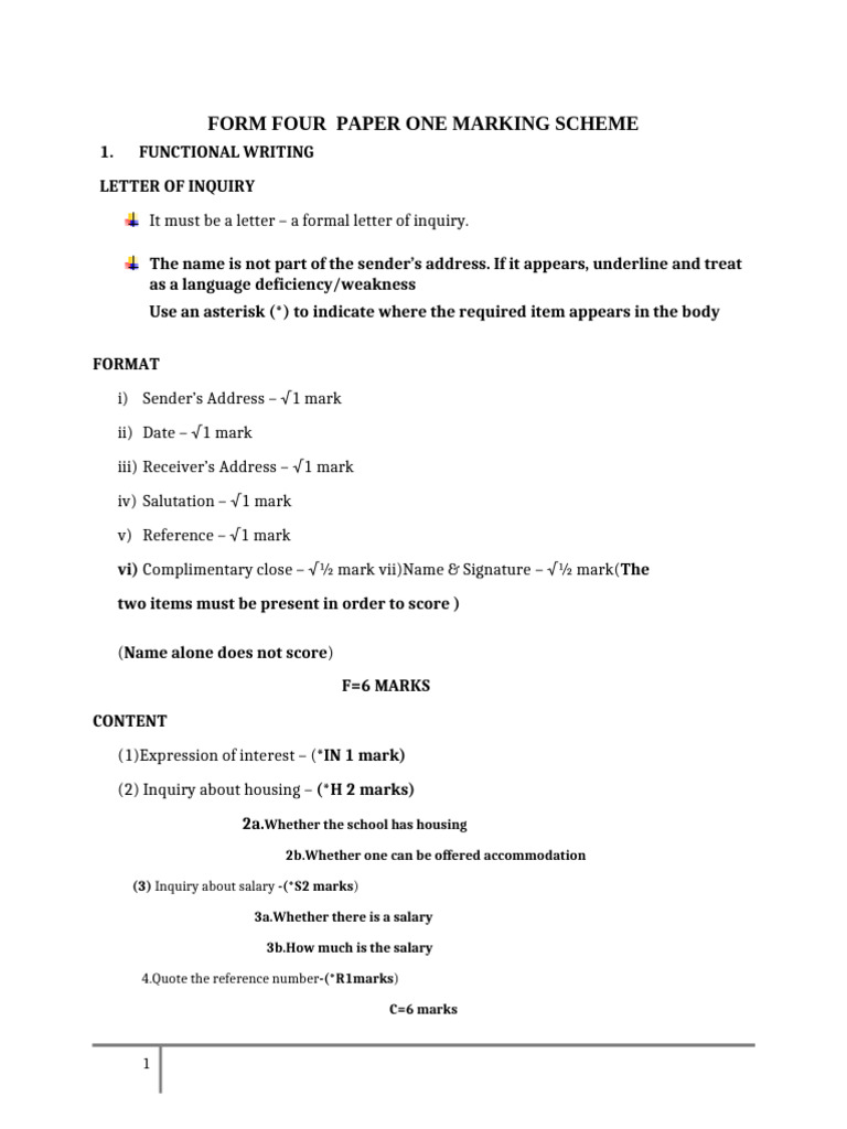 FORM 4 PAPER 1 TERM 2 2024 MS Final | PDF