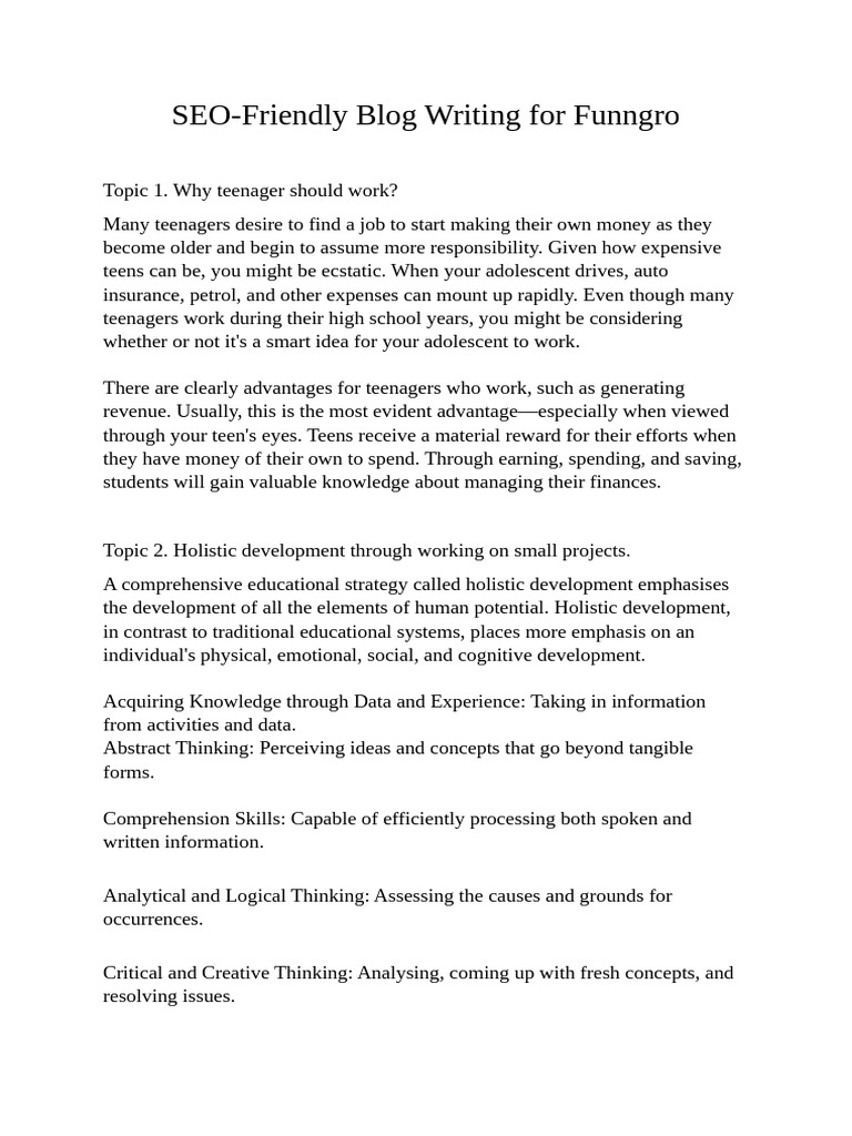 Funngro Project | PDF