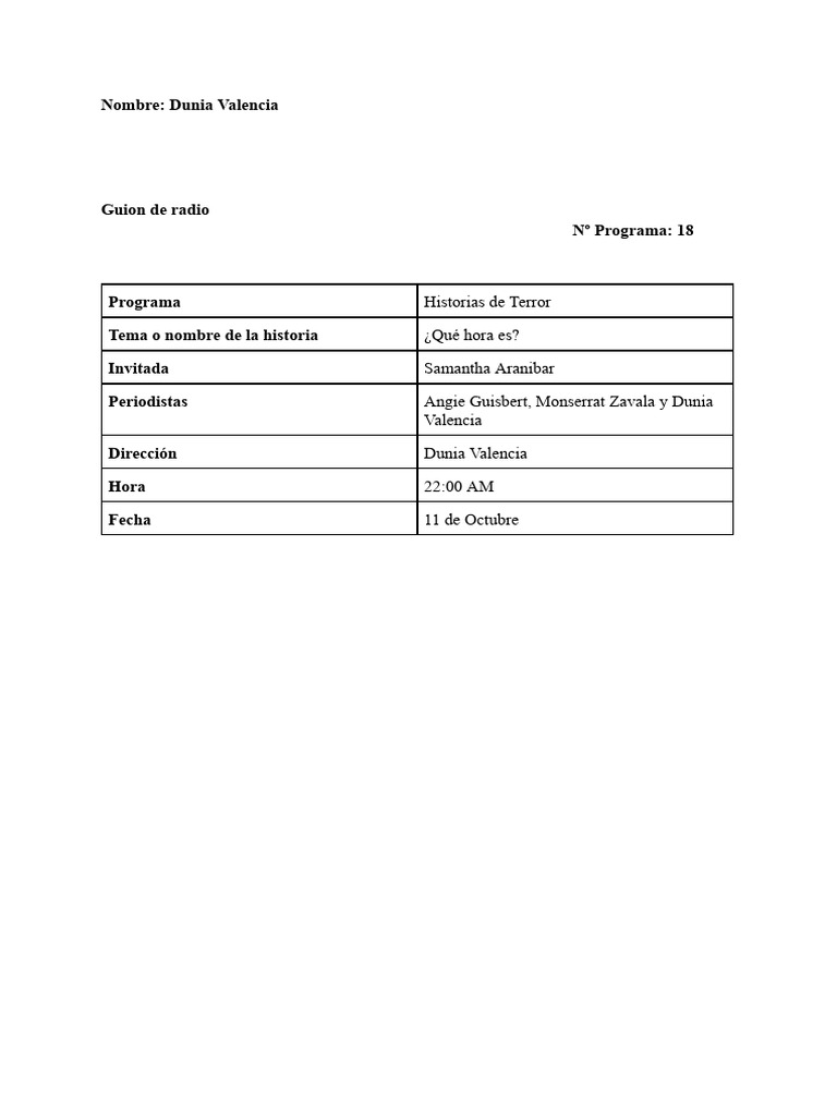 guion europeo | PDF
