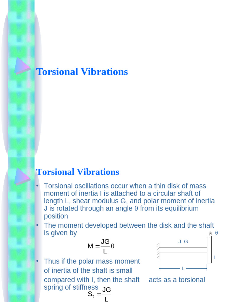 13 Torsional Vibrations | PDF