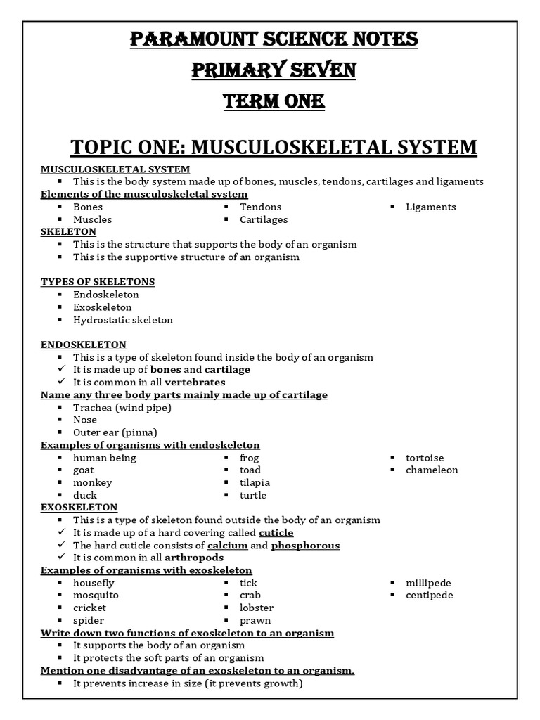 Paramount Science p7 t2 | PDF