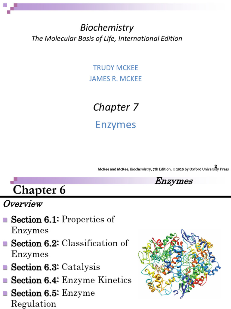 Enzymes Biochemistry | PDF | Enzyme Inhibitor | Science & Mathematics
