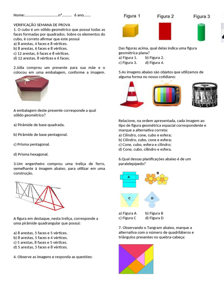 Prismas E Piramides Ano Pdf