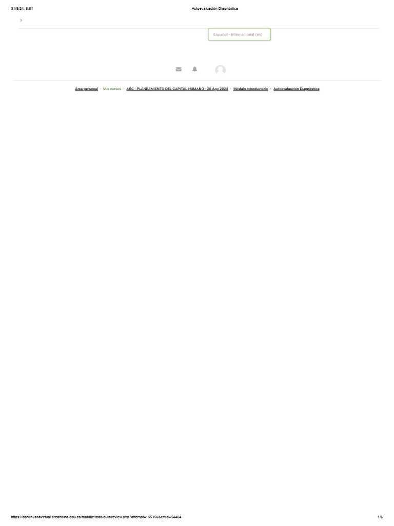 Autoevaluación curso 2 | PDF