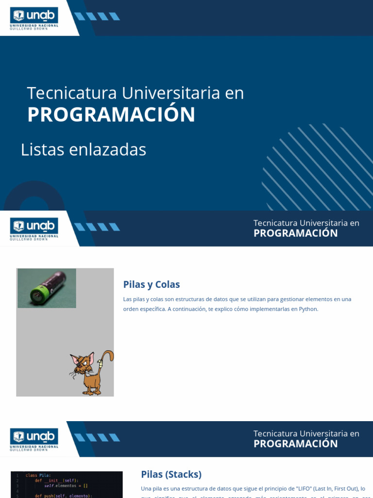 Clase05 Listas Enlazadas | PDF