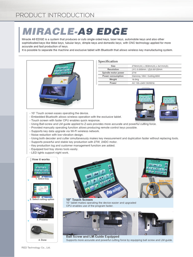 (Miraclea9 Edge) Brochure 2 | PDF