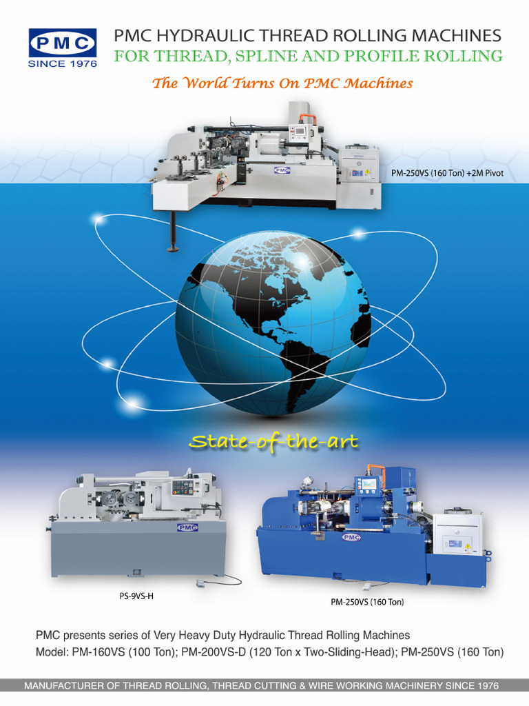 2-Roll-Type Thread Rolling Machines | PDF