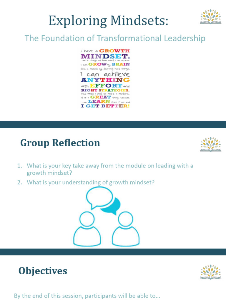 S1 - Mindsets (Fixed and Growth Mindset) - Copy | PDF