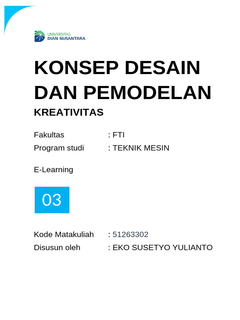 Modul Desain Pert - 3 | PDF