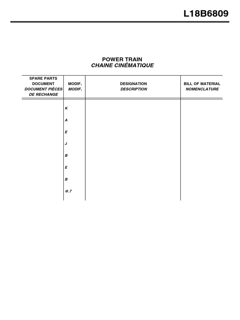 S09 Power Train | PDF