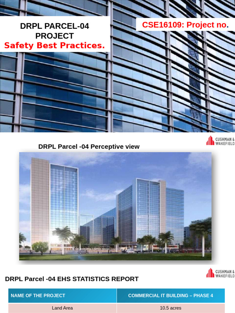 DRPL Sattva PARCEL - 04 HSE Management PPT 2017 | PDF | Safety