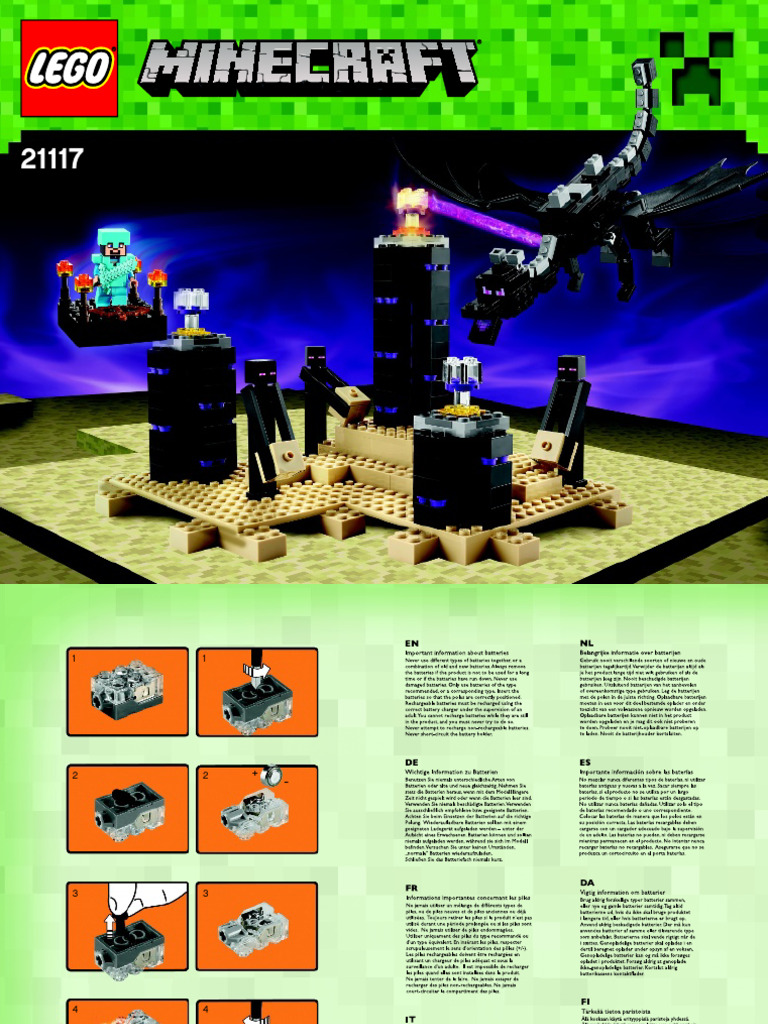 LEGO 21117 - Ender Dragon Set (Old) | PDF