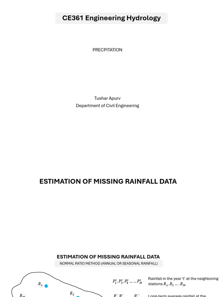Lecture3 Precipitation | PDF