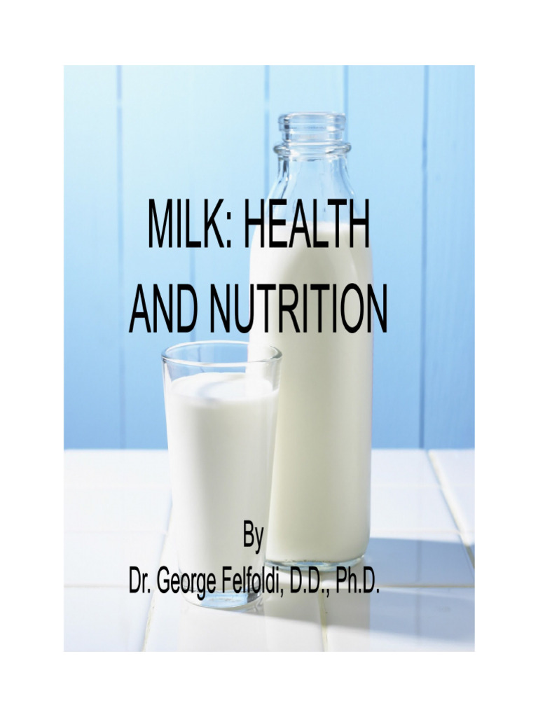 Health Benefits of Milk Explained | PDF | Milk | Breastfeeding
