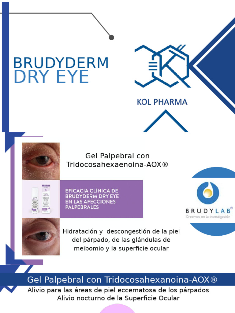 Presentacion de Brudyderm Dry Eye Previa Ads Panama 2024 | PDF