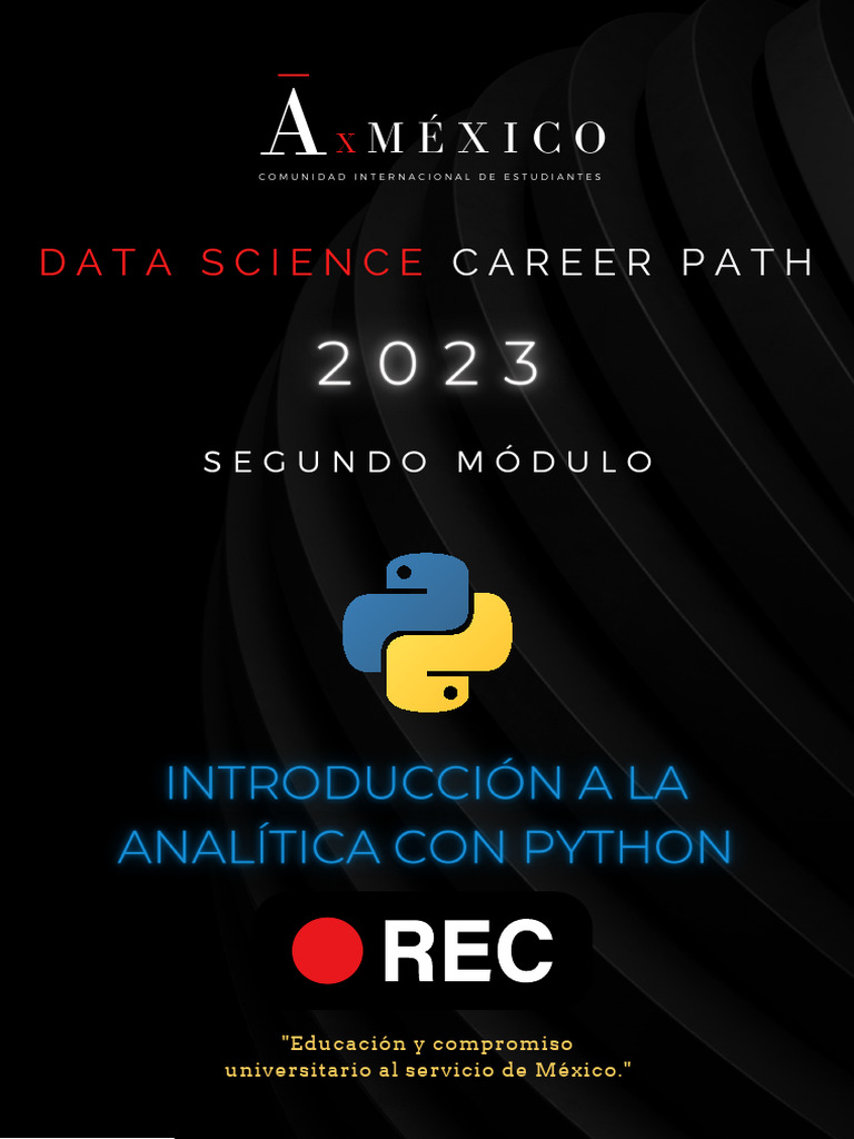 Career Path 2023 2. - Introduction To Analytics With Python | PDF | Data Analysis | Career & Growth
