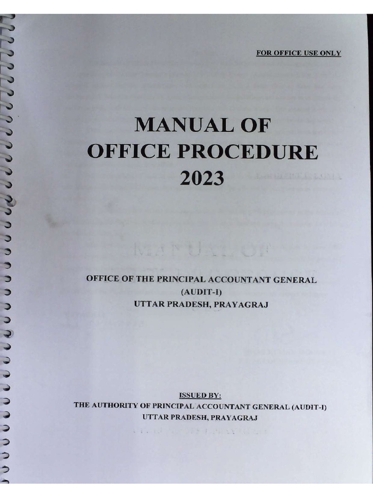Office Manual | PDF