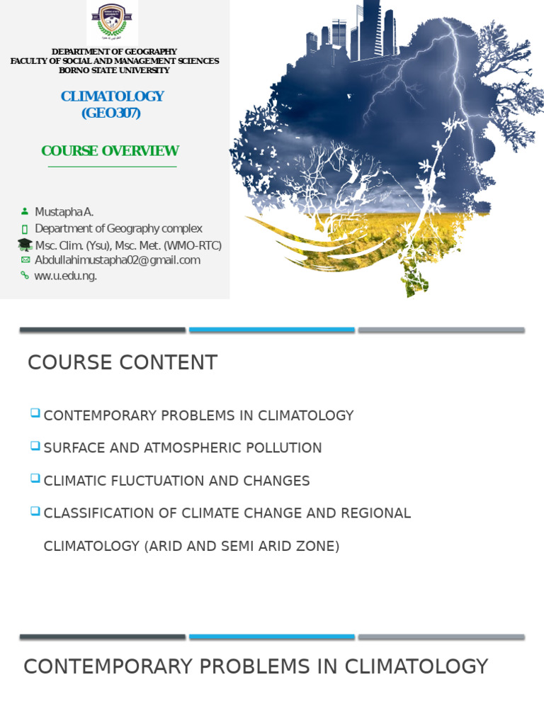 Climatology Lecture Presentation | PDF