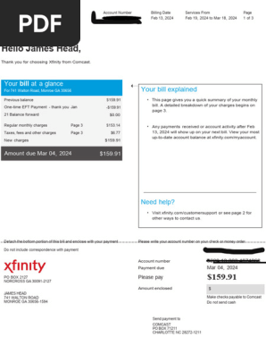 Xfinity Login Pay Bill