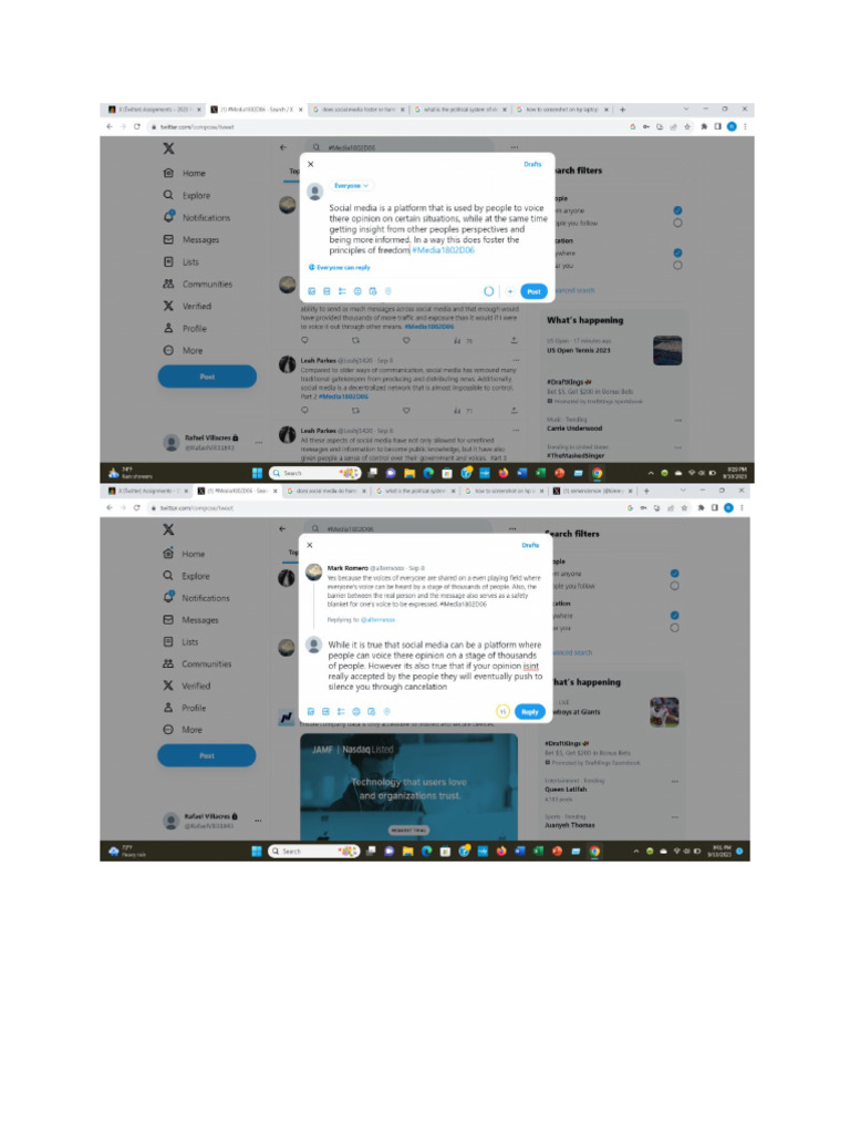 X Twitter Assignment Pdf 7438