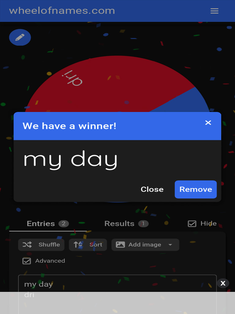 Wheel of Names Random Name Picker | PDF