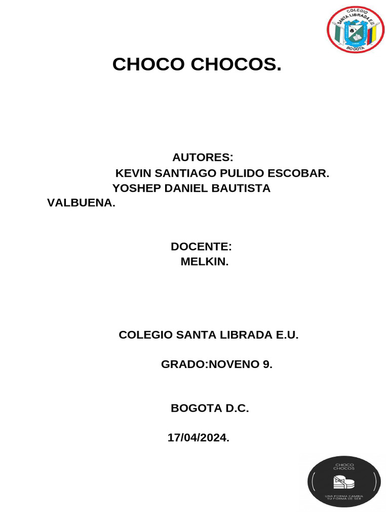 CHOCO CHOCOS (3) | PDF