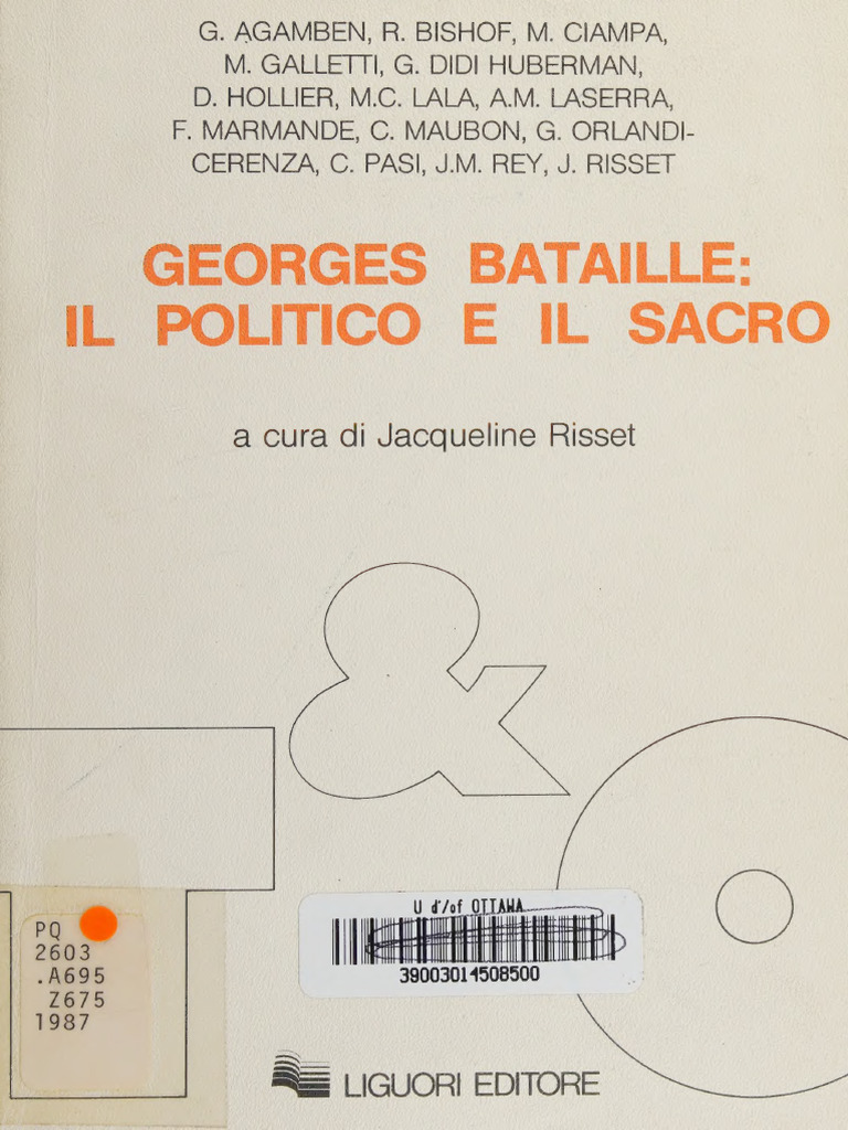 Georges Bataille Il Politic - (Z-Library) | PDF