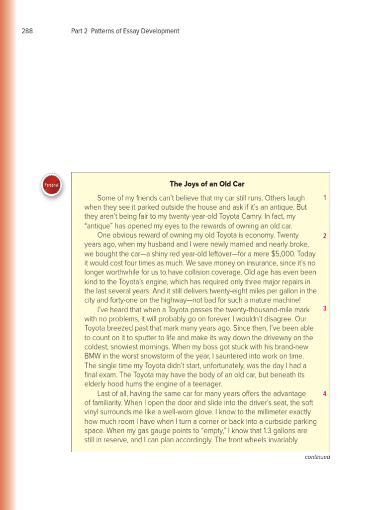 Essay Samples | PDF