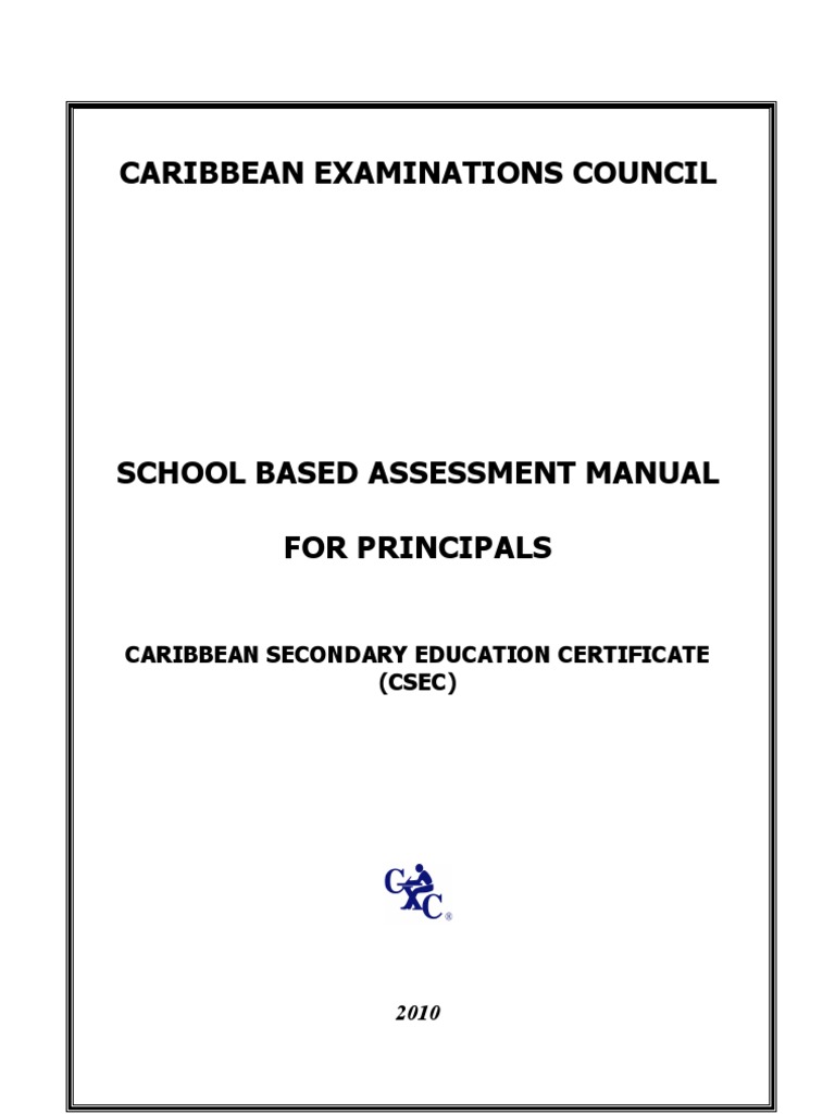 SBA Manual 2010 | PDF | Educational Assessment | Test (Assessment)