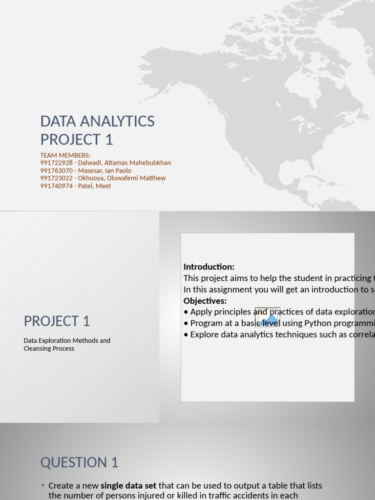 Meet Patel Project 1 Slides | PDF