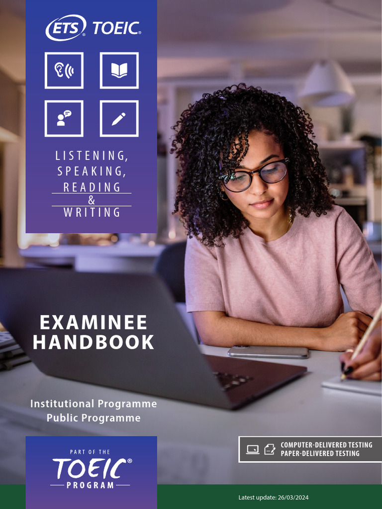 Man037-Proctorexam Toeic-4-Skills Exhb Ip PP CBT | PDF